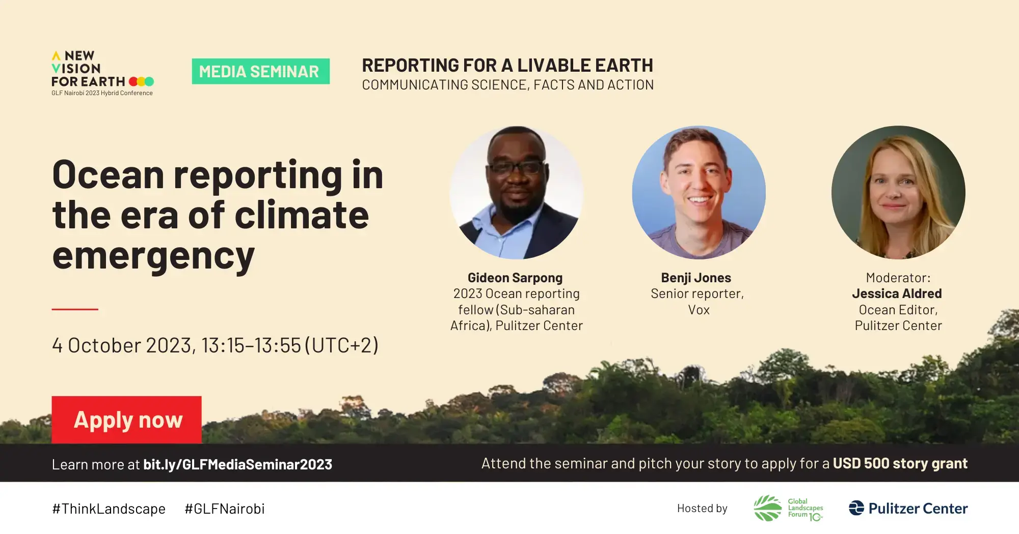 GLF Global Media Seminar Panel: Ocean Reporting in the Era of Climate Emergency | Pulitzer Center
